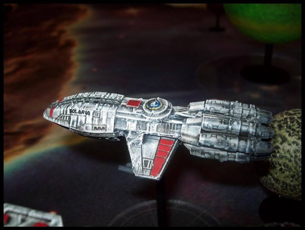 [TMP] "Full Thrust AAR: Colonial fleet vs The Space Marines" Topic